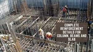 Complete Reinforcement Details For Column, Beams And Slab - Civil Site