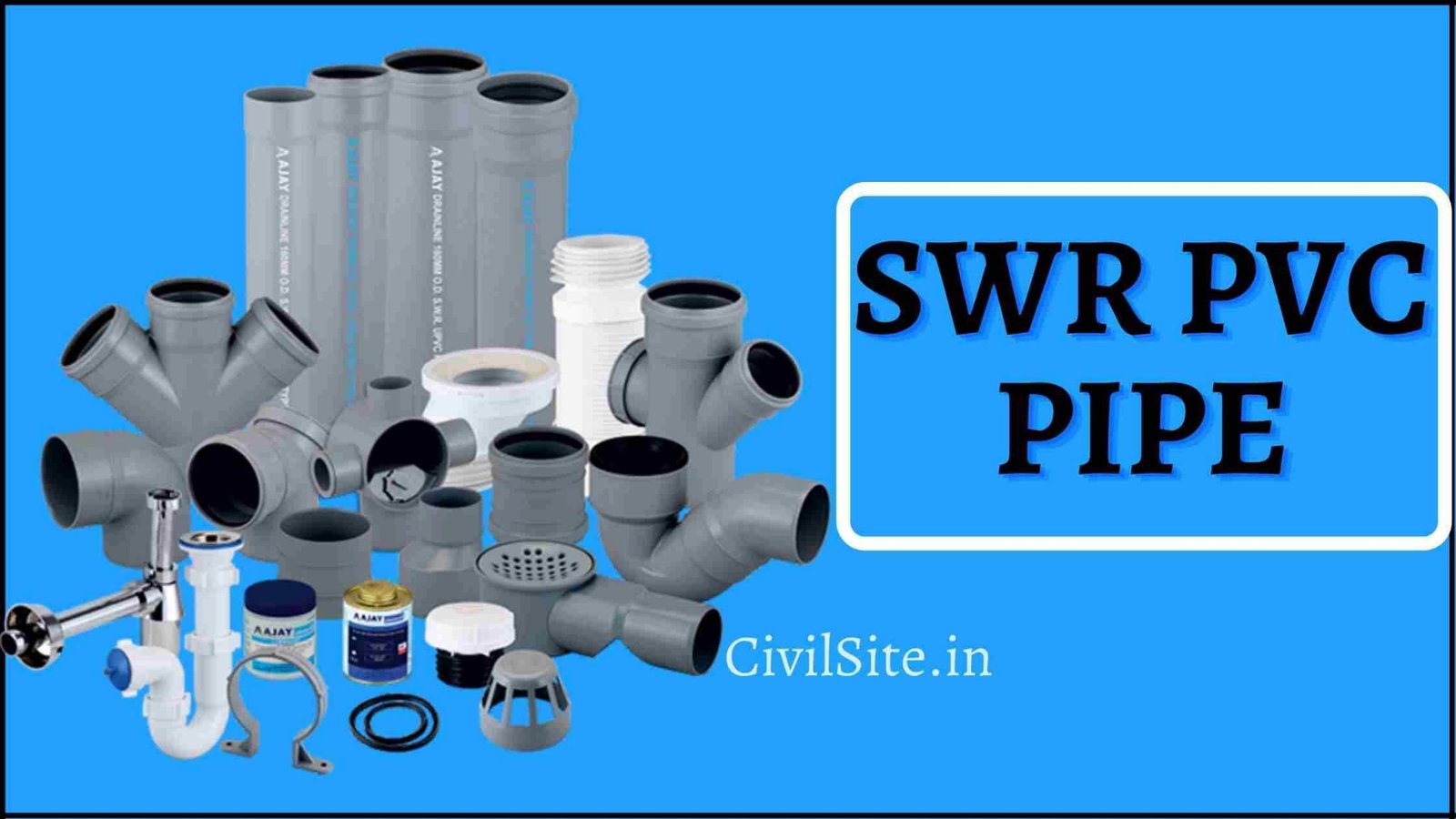 Detailed Information On Pipes | Types Of Pipes | Different Plumbing ...