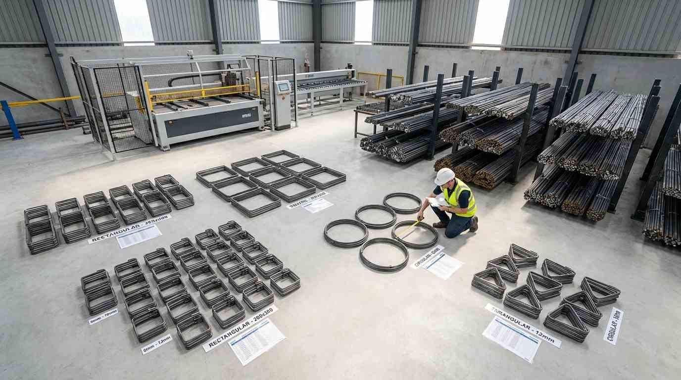 Calculate Stirrup Cutting Length for Beam & Column - Civil Site